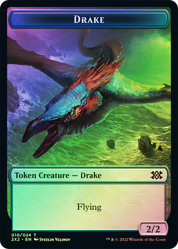 {Drake Token} // {Knight Token} | Double Masters 2022 | Star City Games