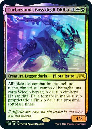 Greasefang, Okiba Boss | Kamigawa: Neon Dynasty - Italian | Star City Games