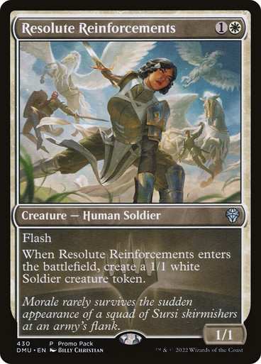 Resolute Reinforcements (Promo Pack) (Dominaria United) | Promo ...