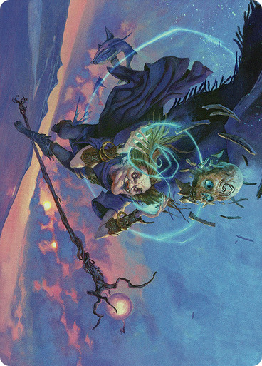 {Zur, Eternal Schemer Art Card} (#56) | Art Series: Dominaria United ...
