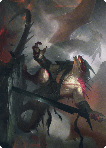{Rivaz of the Claw Art Card} | Art Series: Dominaria United | Star City ...