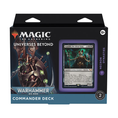 Warhammer 40,000 Commander Deck - Necron Dynasties | Star City Games