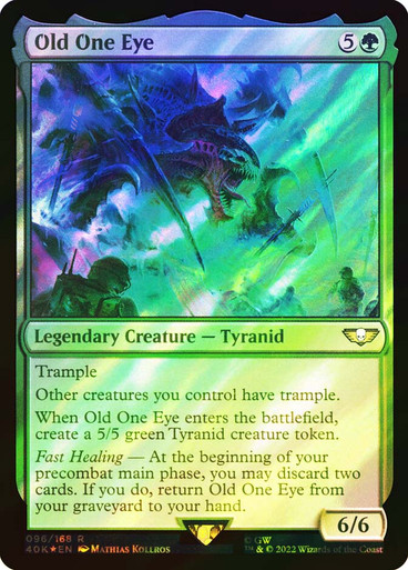 Old One Eye (Surge Foil) | Warhammer 40,000 Commander - Surge Foil ...