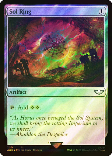 Sol Ring (#250) | Warhammer 40,000 Commander | Star City Games