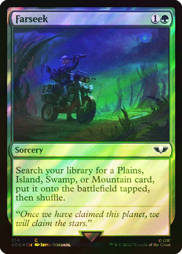 Farseek (Surge Foil) | Warhammer 40,000 Commander - Surge Foil | Star ...