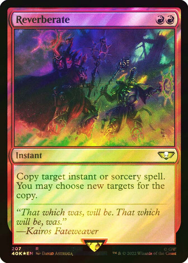 Reverberate (Surge Foil) | Warhammer 40,000 Commander - Surge Foil ...