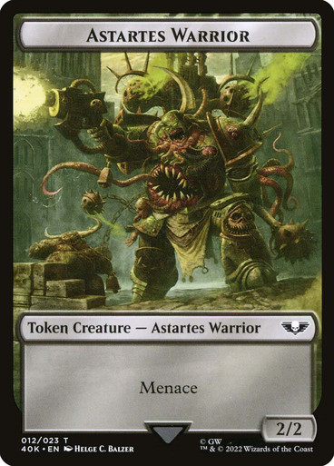 {Astartes Warrior Token} // {Spawn Token} | Warhammer 40,000 Commander ...