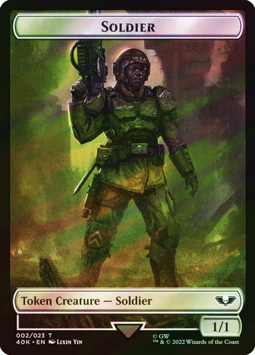 {Soldier Token} // {Space Marine Devastator Token} | Warhammer 40,000 ...