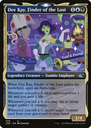 Dee Kay, Finder of the Lost (Showcase) | Unfinity - Variants | Star ...