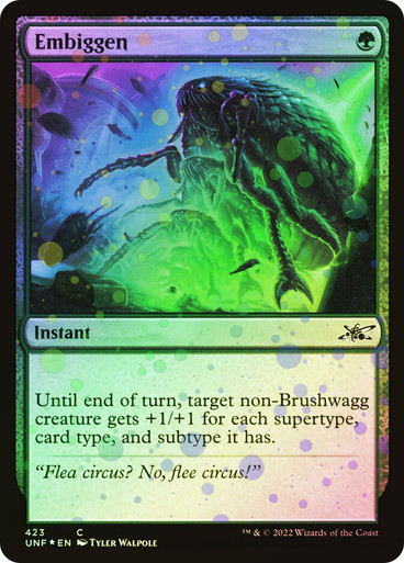 Embiggen (Galaxy Foil) | Unfinity - Galaxy Foil | Star City Games