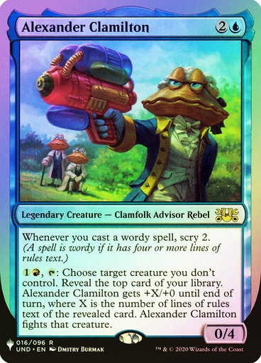 Alexander Clamilton | Planeswalker Symbol Reprints | Star City Games