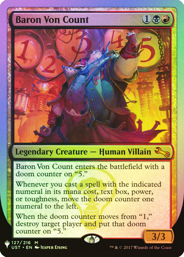 Baron Von Count | Planeswalker Symbol Reprints | Star City Games