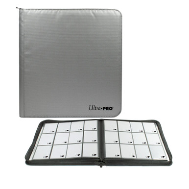 Ultra Pro 12-Pocket Zippered Pro-Binder (Fire Resistant) [SUP-UPR-BND-12PZIPPERFIRE] - Star City ...