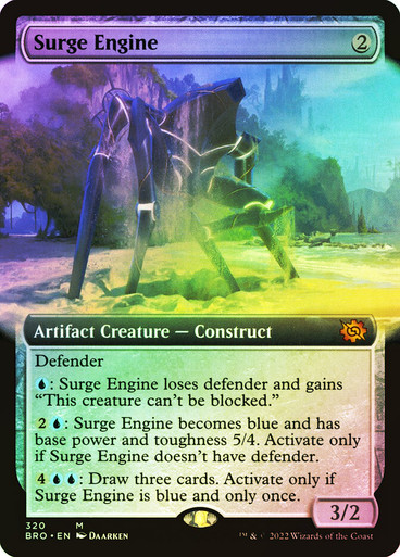 Surge Engine (Extended Art) | The Brothers' War - Variants | Star City ...