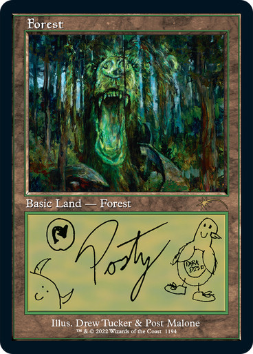Forest (Secret Lair) (#1194) (Retro Frame) | Promo: General | Star City ...