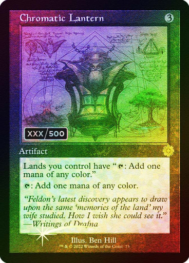 Chromatic Lantern (Serial Number) (Retro Frame) | The Brothers' War ...