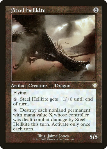 Steel Hellkite | The Brothers' War Commander | Star City Games
