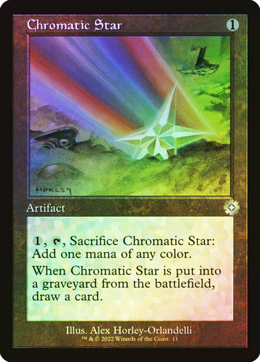 Chromatic Star (#011) (Retro Frame) | The Brothers' War Retro Artifacts ...