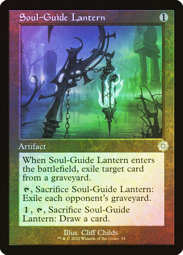 Soul-Guide Lantern (#054) (Retro Frame) | The Brothers' War Retro ...