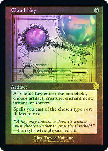 Cloud Key (#075) (Retro Frame) | The Brothers' War Retro Artifacts - Schematics | Star City Games