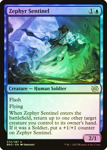 Zephyr Sentinel | The Brothers' War | Star City Games