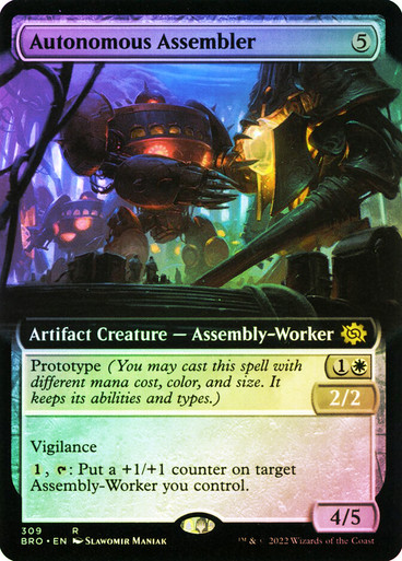 Autonomous Assembler (Extended Art) | The Brothers' War - Variants | Star City Games