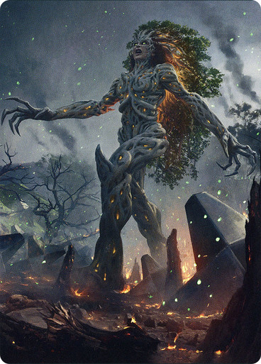 {Titania, Gaea Incarnate Art Card} | Art Series: The Brothers' War ...