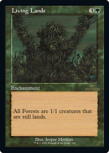 Living Lands (Retro Frame) (Not Tournament Legal) | 30th Anniversary ...