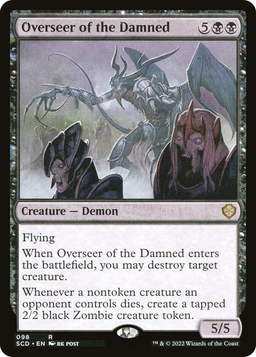 Overseer of the Damned | Starter Commander Decks | Star City Games