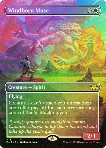 Windborn Muse (Borderless) | Dominaria Remastered - Borderless | Star ...