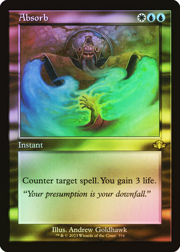Absorb (Retro Frame) | Dominaria Remastered - Retro Frame | Star City Games