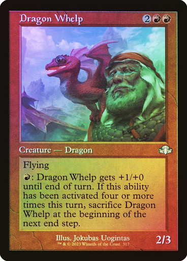 Dragon Whelp (Retro Frame) | Dominaria Remastered - Retro Frame | Star ...