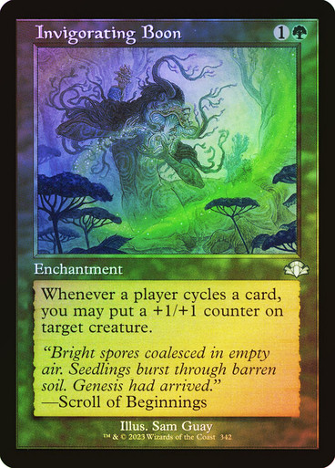 Invigorating Boon (Retro Frame) | Dominaria Remastered - Retro Frame ...