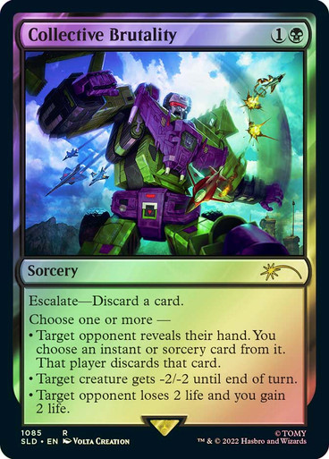 Collective Brutality (Transformers) (Secret Lair) | Promo: General ...