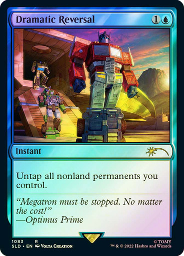Dramatic Reversal (Transformers) (Secret Lair) | Promo: General | Star ...