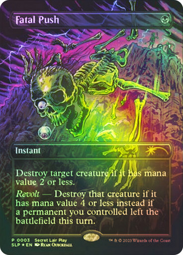 Fatal Push (Secret Lair Play) (#003) (Borderless) | Promo: General ...