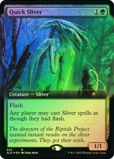 Quick Sliver (Secret Lair) (Extended Art) | Promo: General | Star City ...