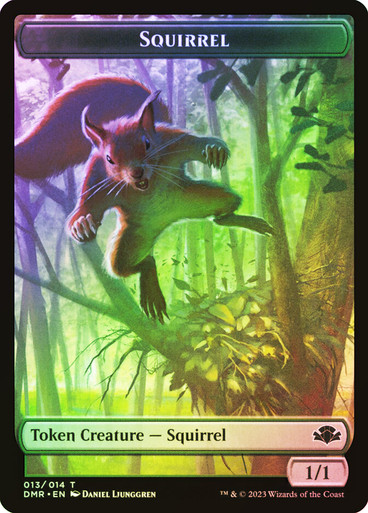 {Squirrel Token} // {Zombie Token} | Dominaria Remastered | Star City Games