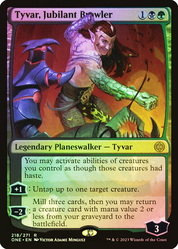 Tyvar, Jubilant Brawler | Phyrexia: All Will Be One | Star City Games