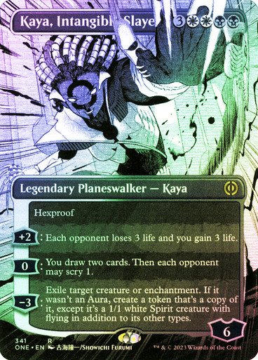 Kaya, Intangible Slayer (#341) | Phyrexia: All Will Be One | Star City ...