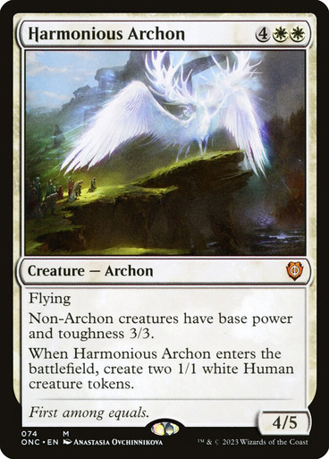 Harmonious Archon | Phyrexia: All Will Be One Commander | Star City Games