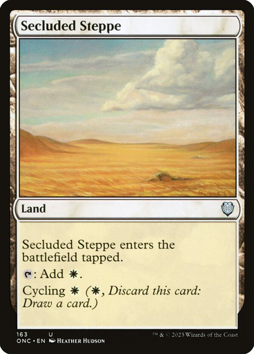 Secluded Steppe | Phyrexia: All Will Be One Commander | Star City Games