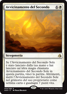 Approach of the Second Sun | Amonkhet - Italian | Star City Games
