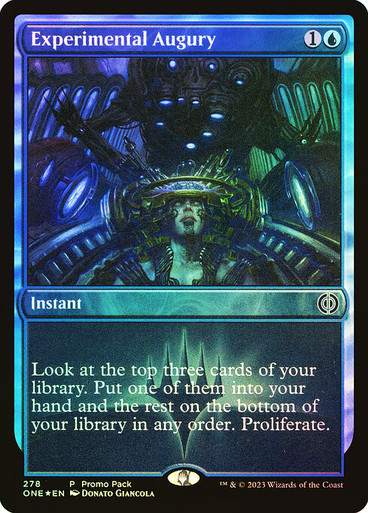 Experimental Augury (Promo Pack) (Phyrexia: All Will Be One) | Promo ...
