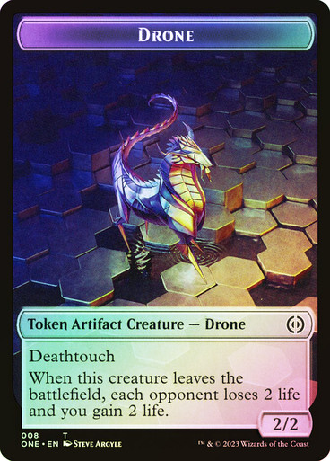 {Drone Token} // {Rebel Token} | Phyrexia: All Will Be One | Star City ...