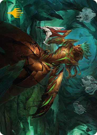 {Glissa Sunslayer Art Card} (Stamped) | Art Series: Phyrexia: All Will ...