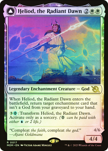 Heliod, the Radiant Dawn // Heliod, the Warped Eclipse | March of the ...