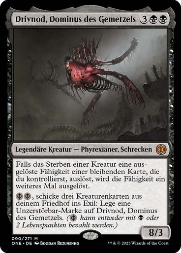 Drivnod, Carnage Dominus | Phyrexia: All Will Be One - German | Star ...