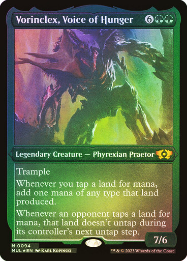 Vorinclex, Voice of Hunger (Foil Etched) | Multiverse Legends ...