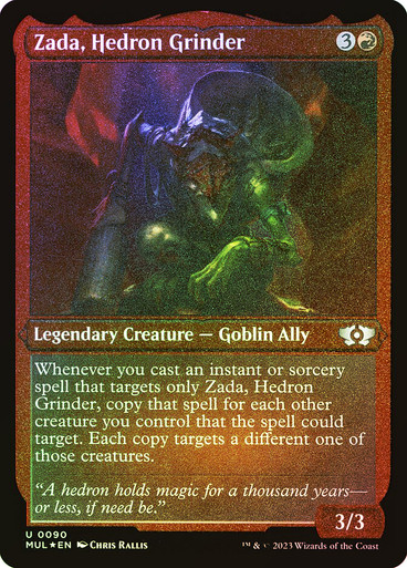 Zada, Hedron Grinder (Foil Etched) | Multiverse Legends - Alternate ...